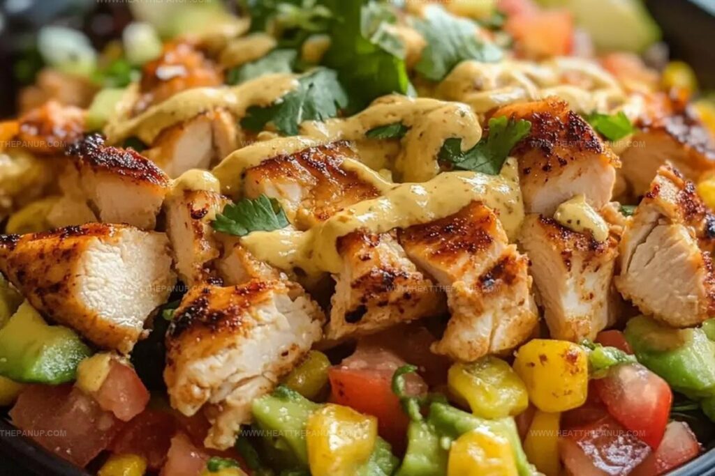 The Fresh Chicken & Avocado Bowl Recipe You'll Crave Daily - Heat The ...