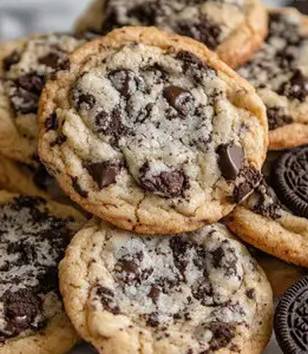 Homemade Bakery Style Oreo Cookies And Cream Cookies Recipe - Heat The ...