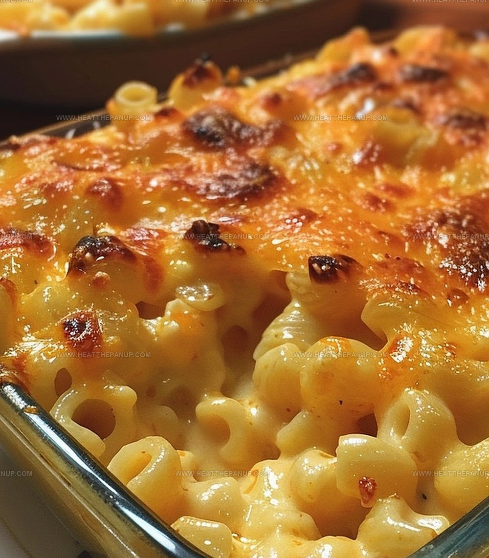 Grandma's Good Old Fashion Mac and Cheese Recipe - Heat The Pan Up
